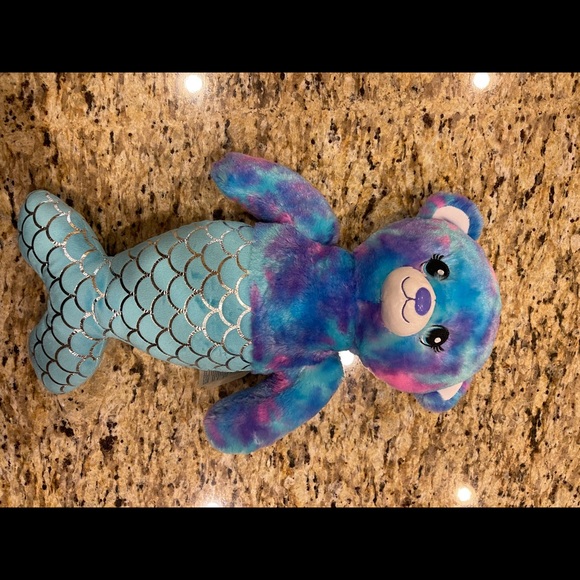 Build-A-Bear | Toys | Buildabear Mermaid Bear Plush Merbear Tie Dye ...
